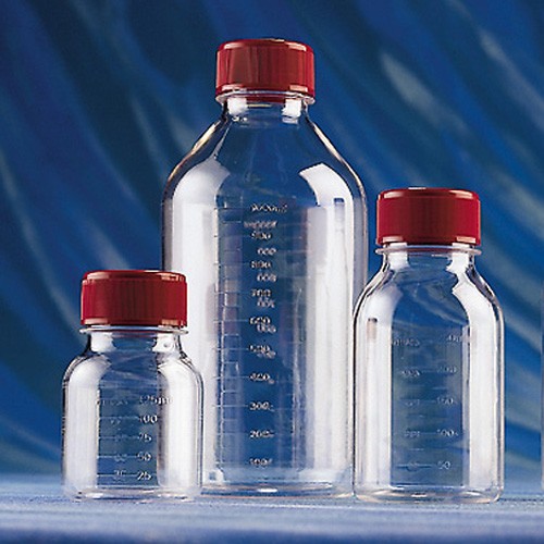 Corning #8388 125mL Polystyrene Storage Bottles with 45mm Caps, 24 ...